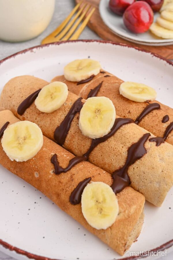 Best Protein Crepes without Protein Powder (36 grams of Protein!)