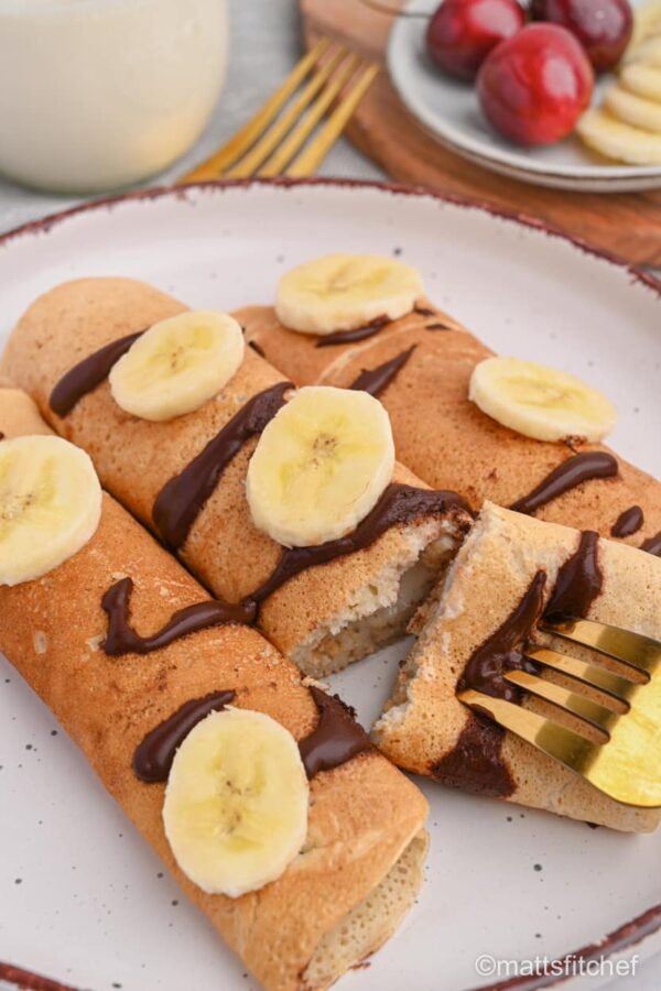 Best Protein Crepes without Protein Powder (36 grams of Protein!)