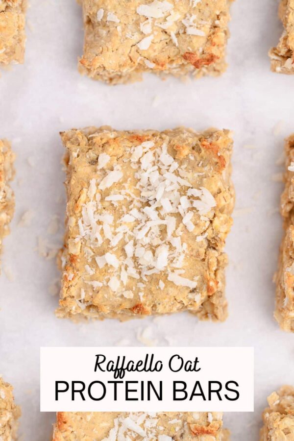 High Protein Oatmeal Bars (3 Ways!)