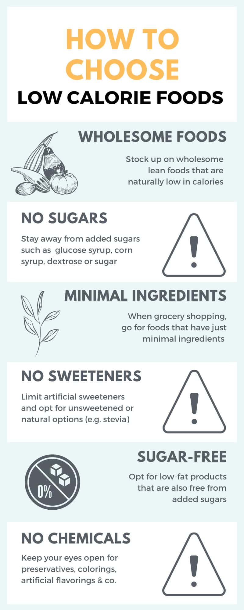 Are Low Calorie Foods Healthy?