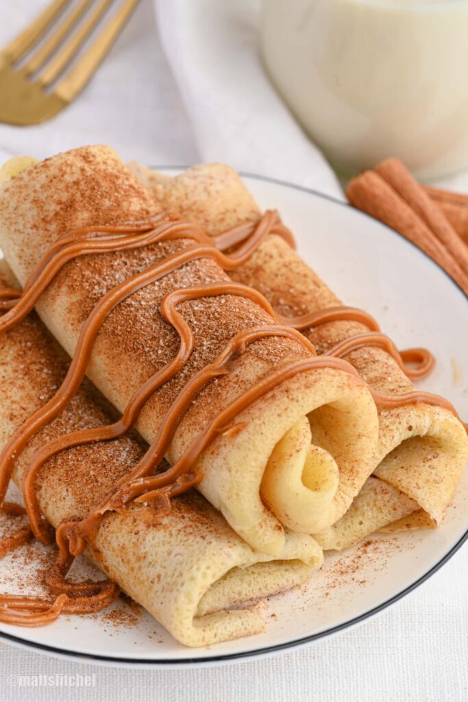 Cinnamon Roll Protein Crepes Cinnamon Roll Protein Crepes