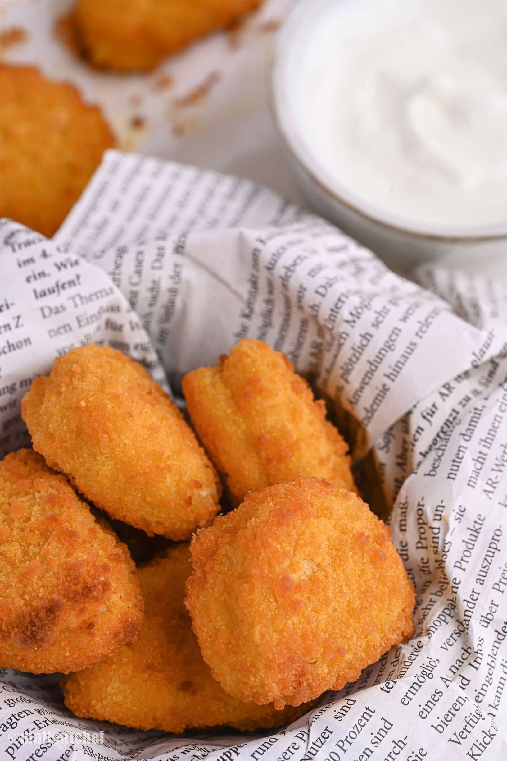 Easy Chickpea Nuggets