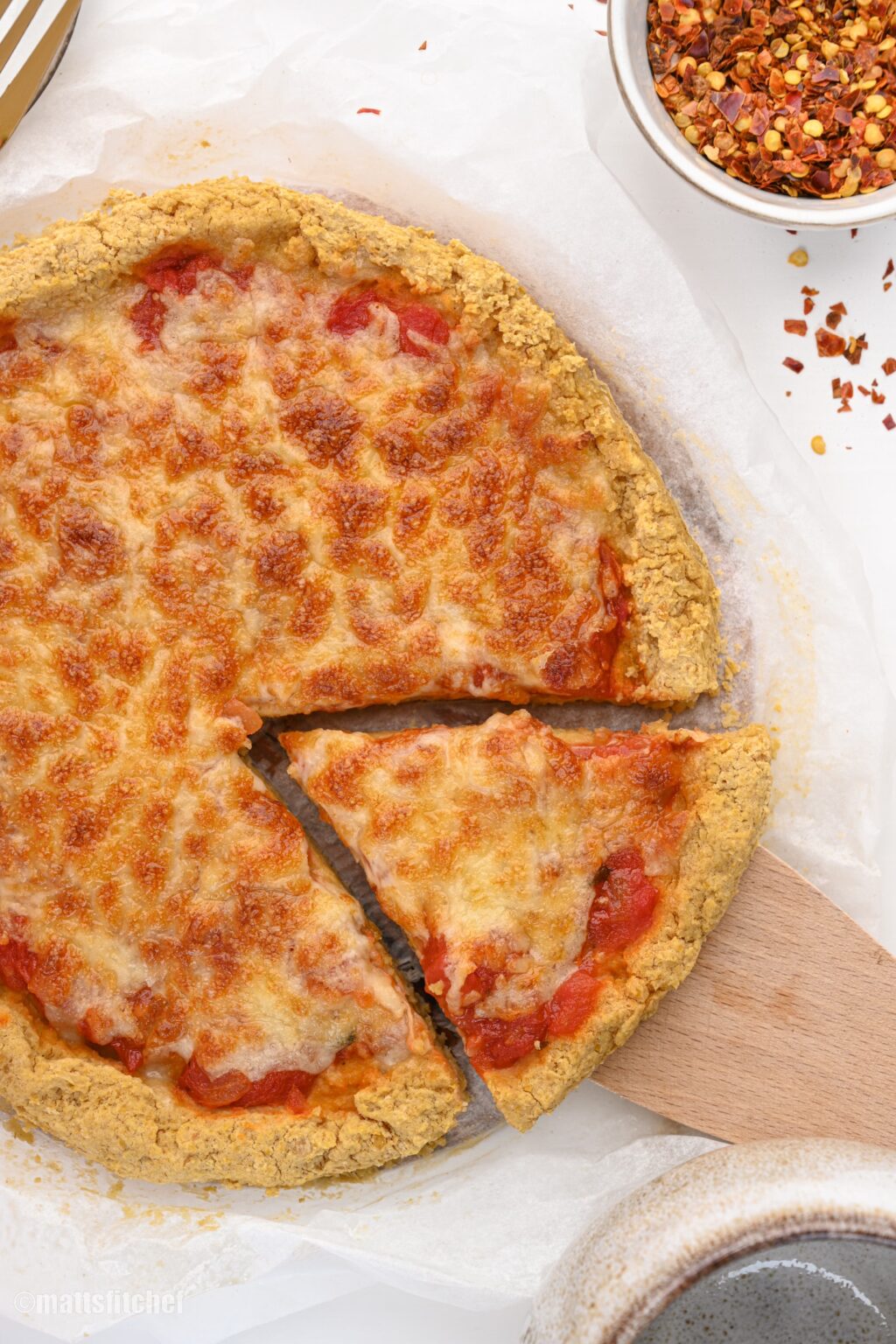 Canned Chickpea Pizza Crust