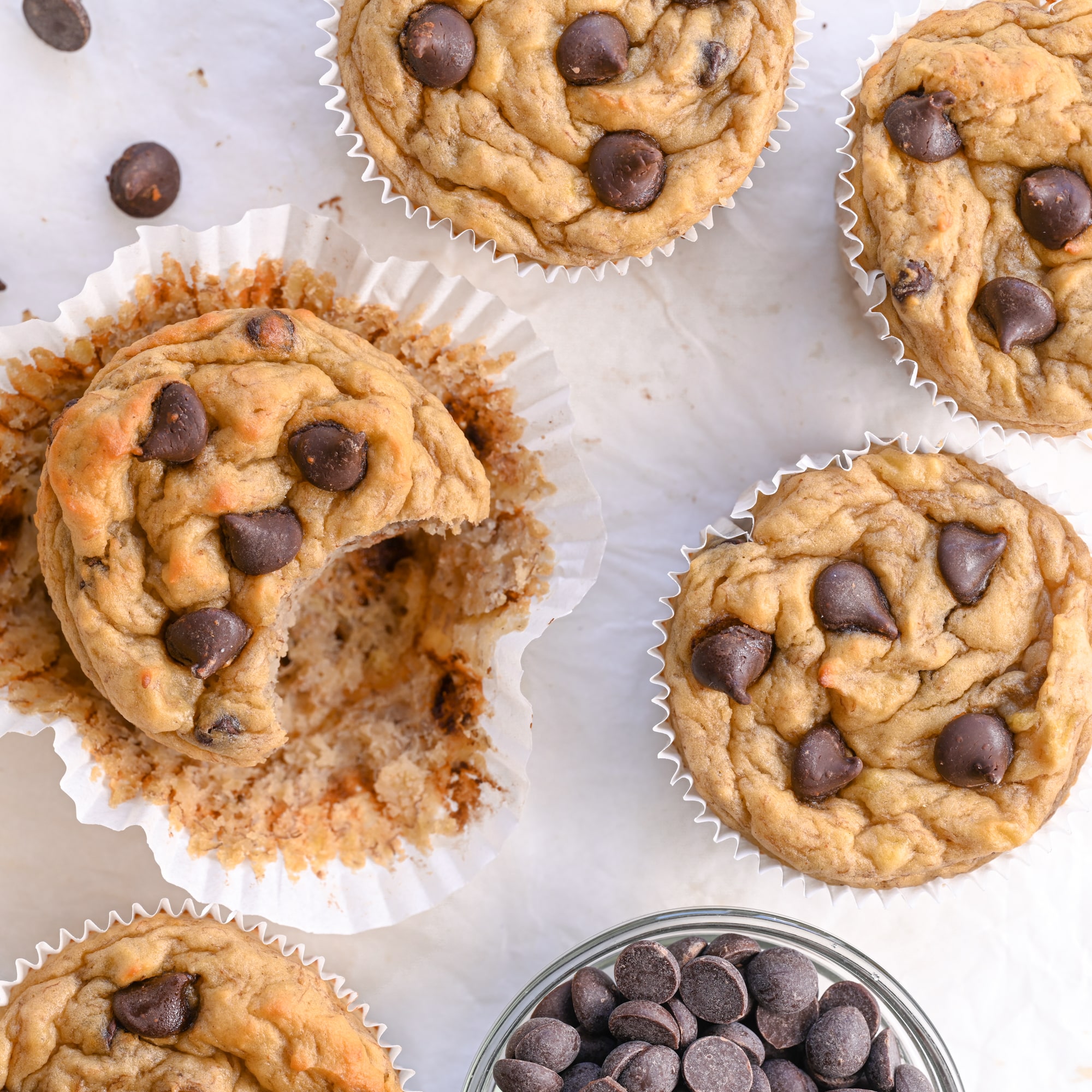 Flourless Banana Protein Muffins {8g Protein}