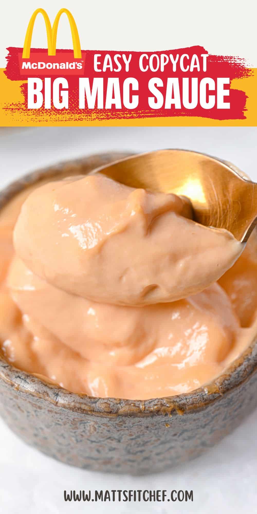 Secret Big Mac Sauce Recipe {Better than McDonald's}