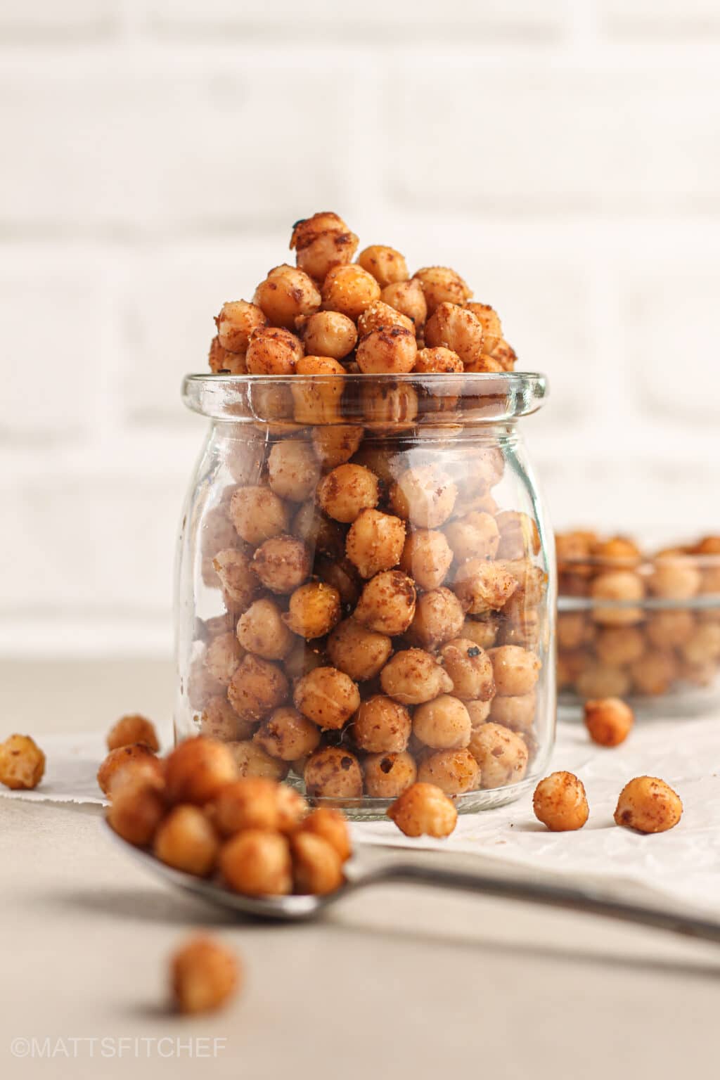 Extra Crispy Air Fryer Chickpeas
