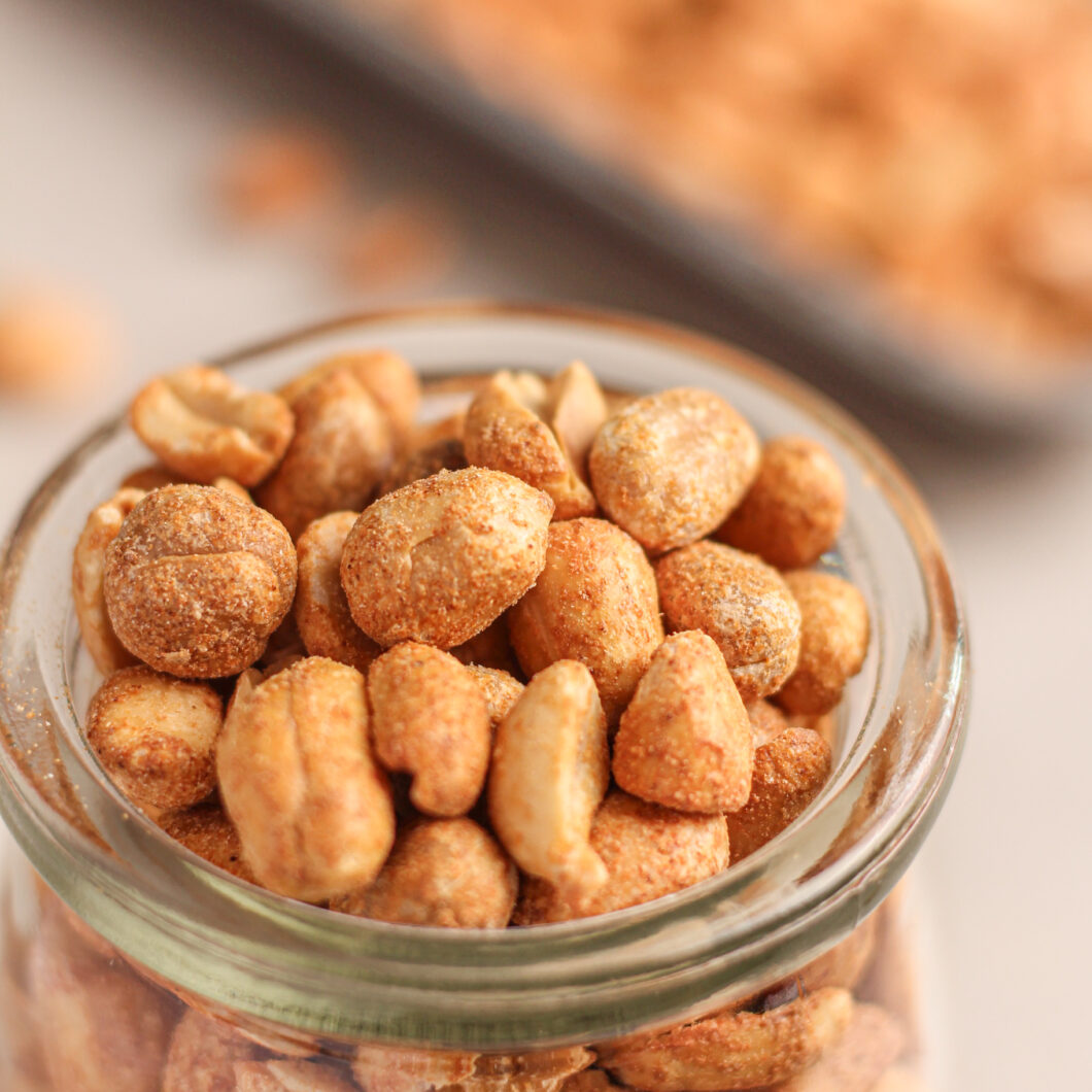 Honey Roasted Peanuts (Healthy)
