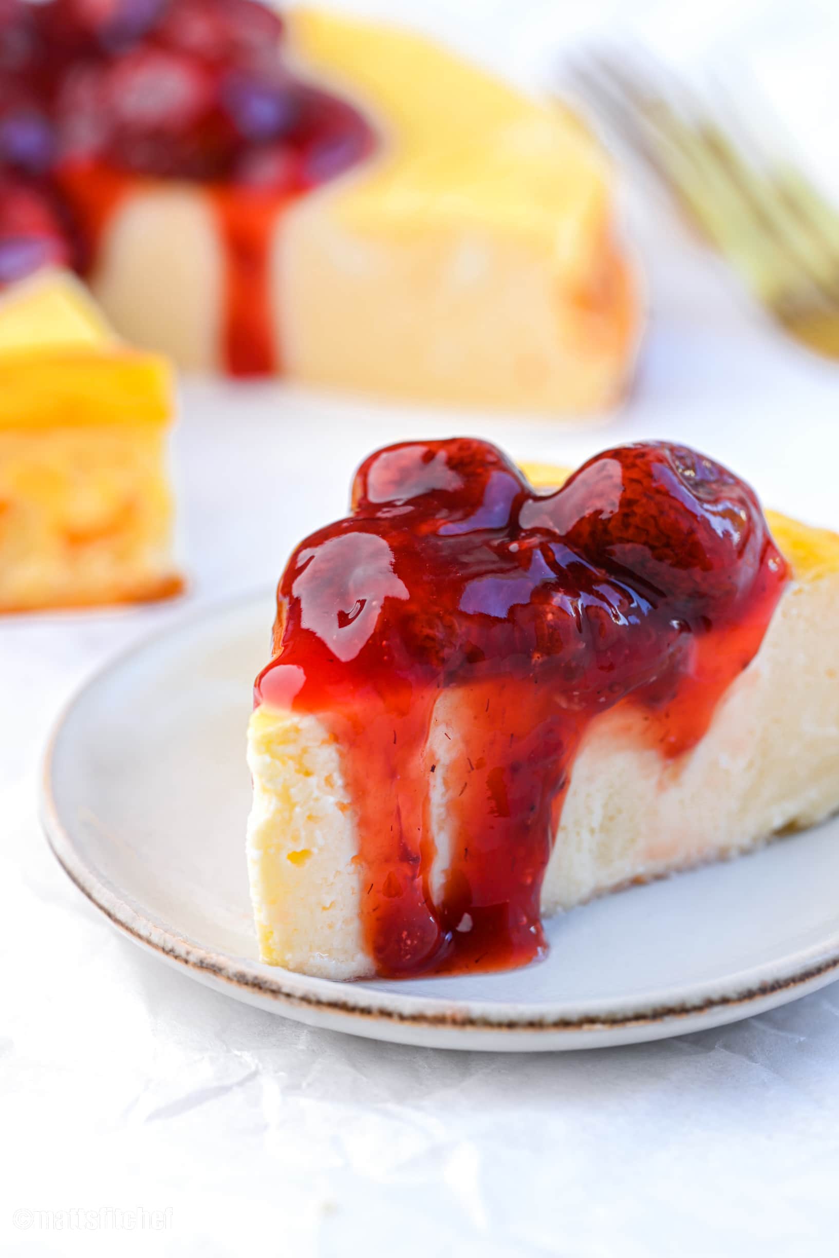 Protein Cheesecake Recipe {only 99 Calories}