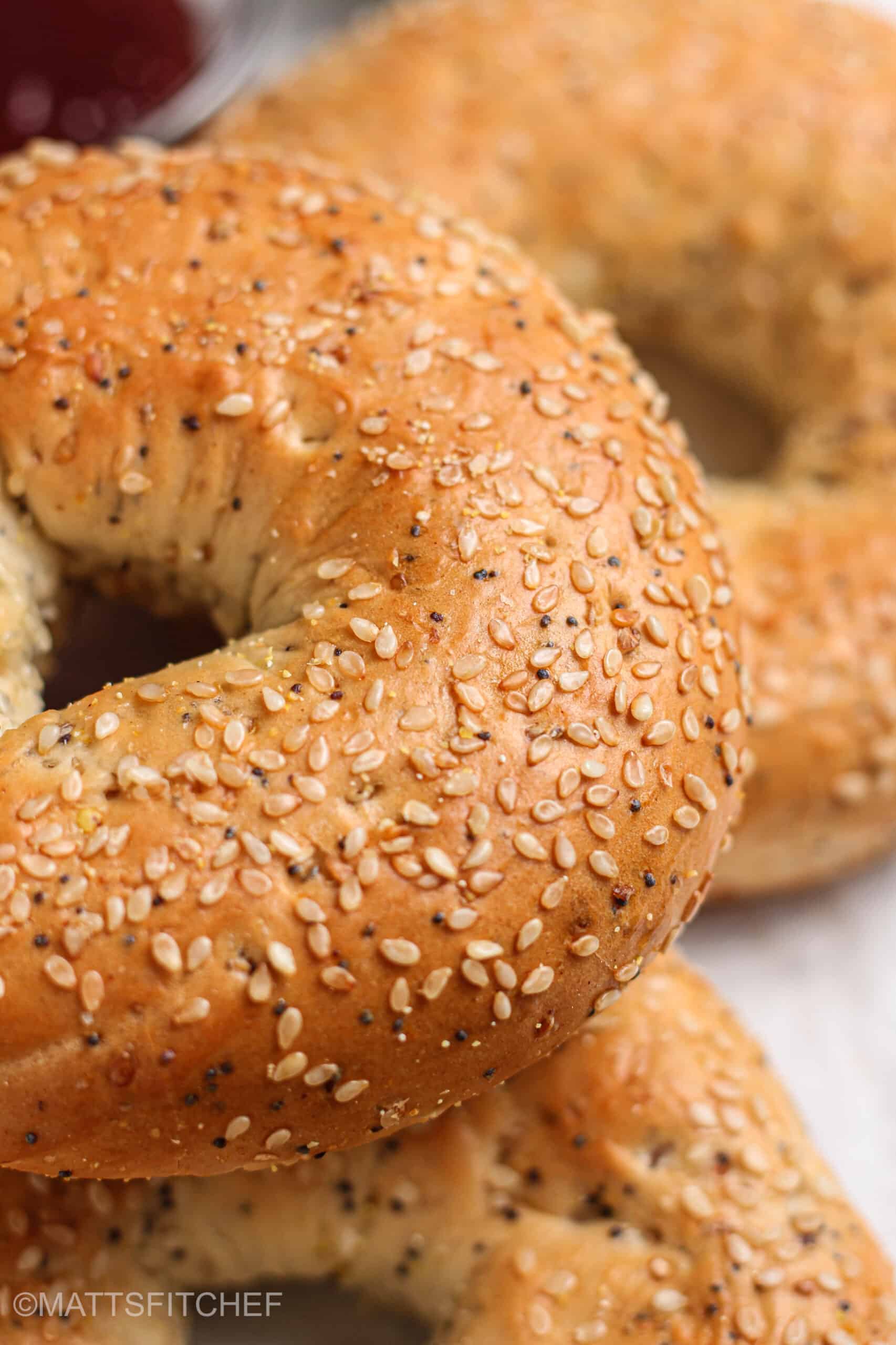 Easy Protein Bagels with Greek Yogurt