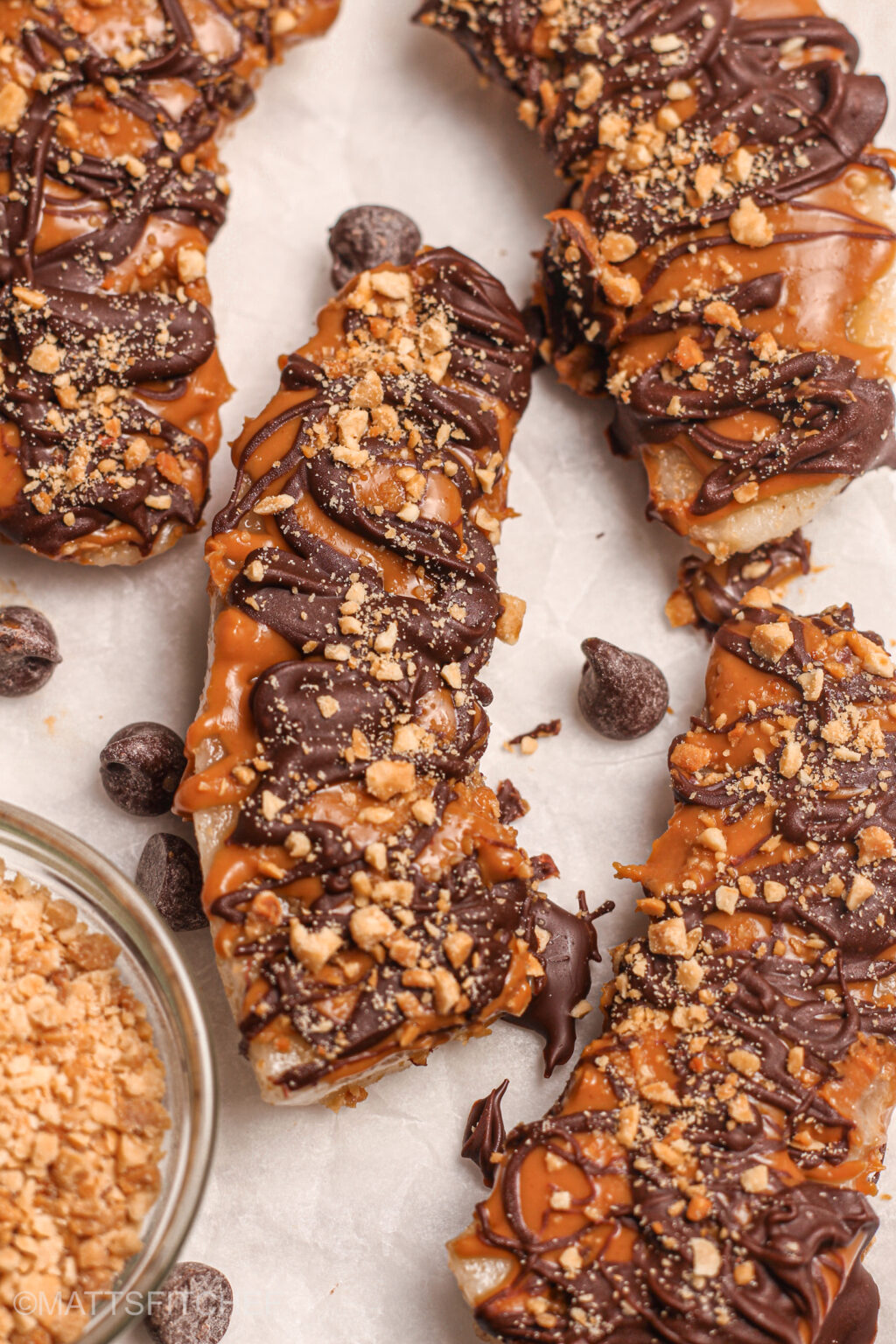 Viral Frozen Banana Snickers