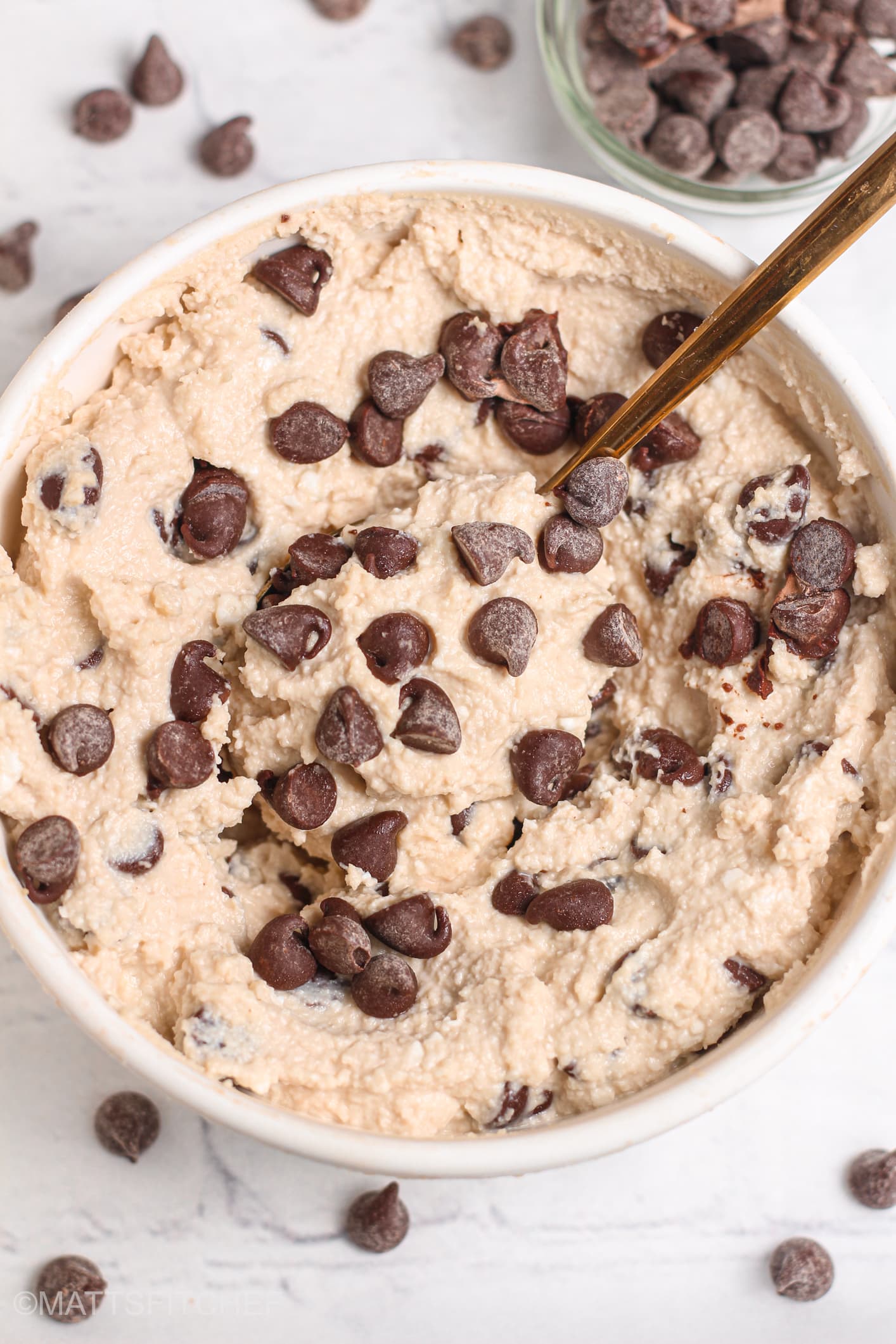 Viral Cottage Cheese Cookie Dough {5 Minute Recipe}