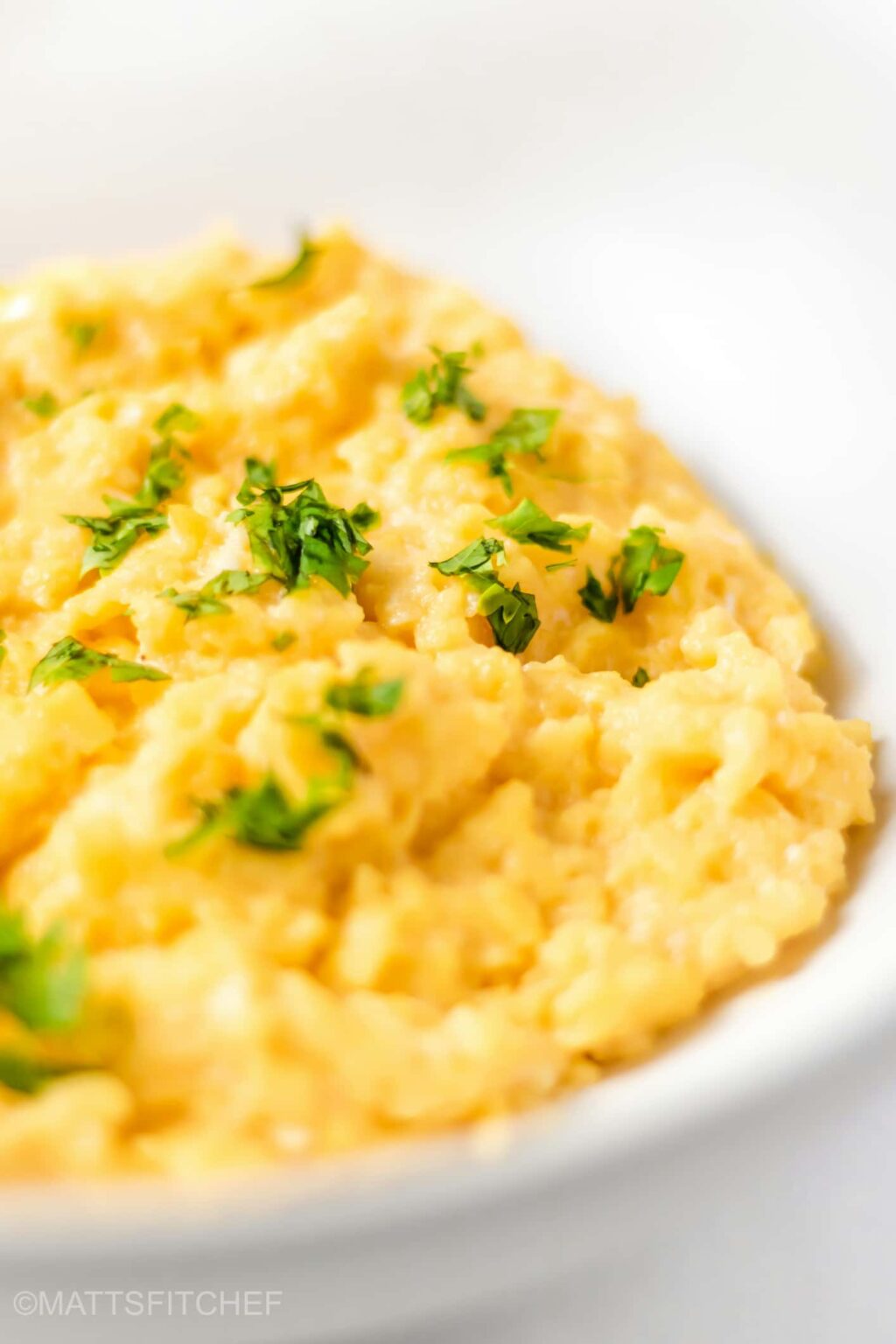 Scrambled Cottage Cheese Eggs {Easy & High Protein}