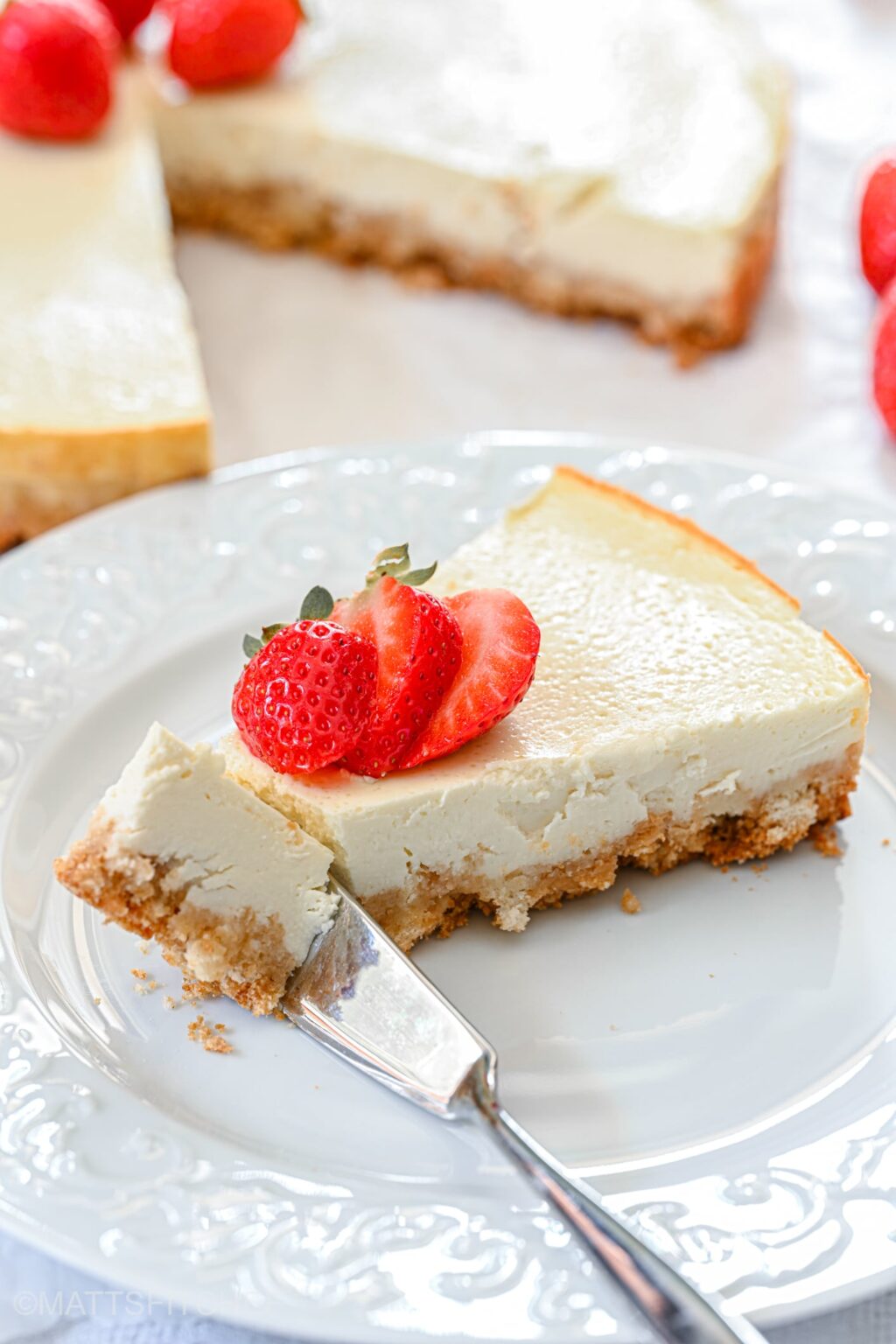 Best Easy Cottage Cheese Cheesecake {High Protein}