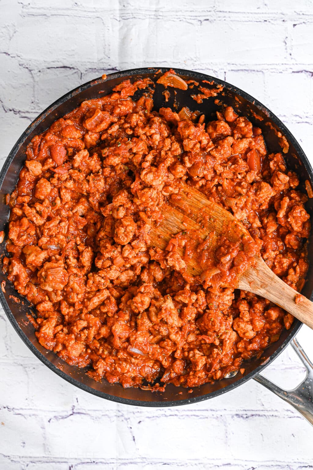 Easy Ground Turkey Recipe {with Optional Bolognese Sauce}
