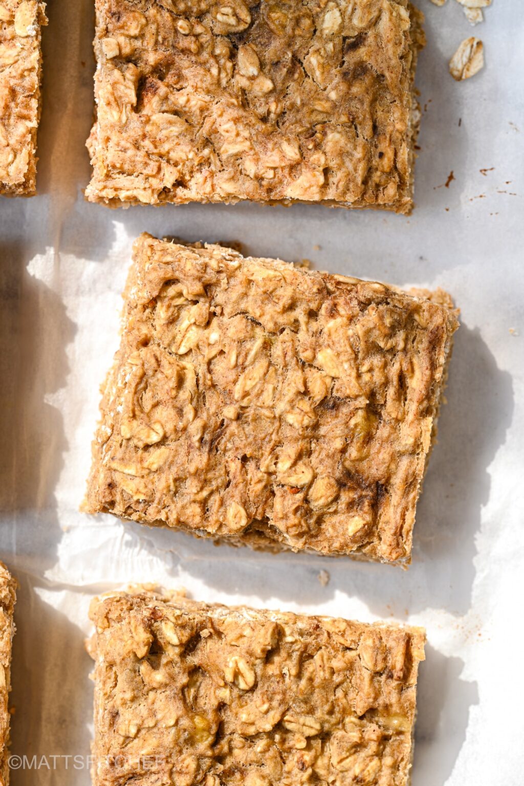 The Healthiest Oatmeal Breakfast Bars Recipe {Vegan}