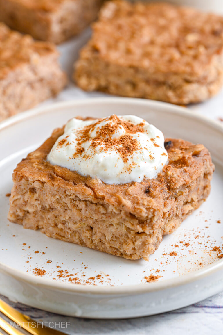 Easy Oatmeal Cake {Healthy & Vegan}