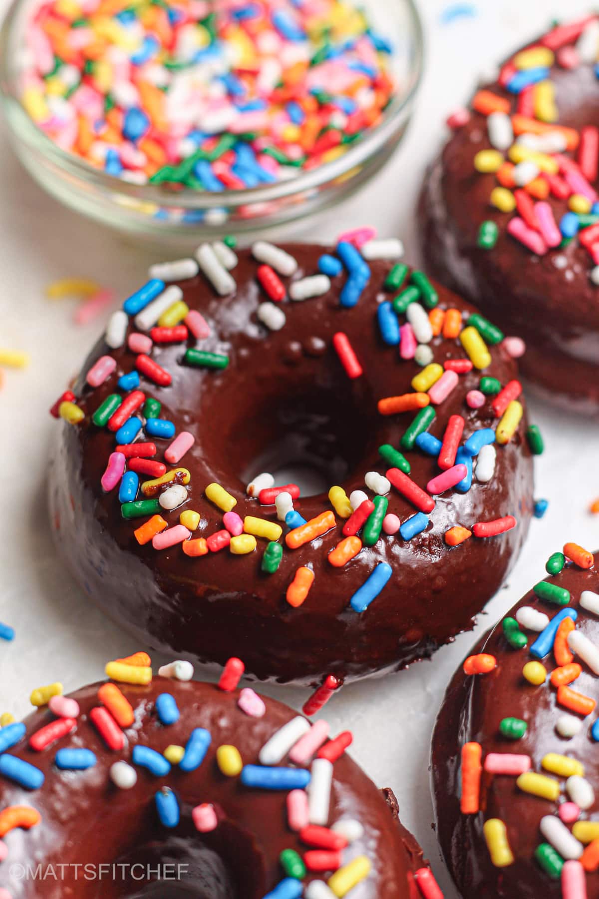 Easy Protein Donuts {Better than Dunkin Donuts}
