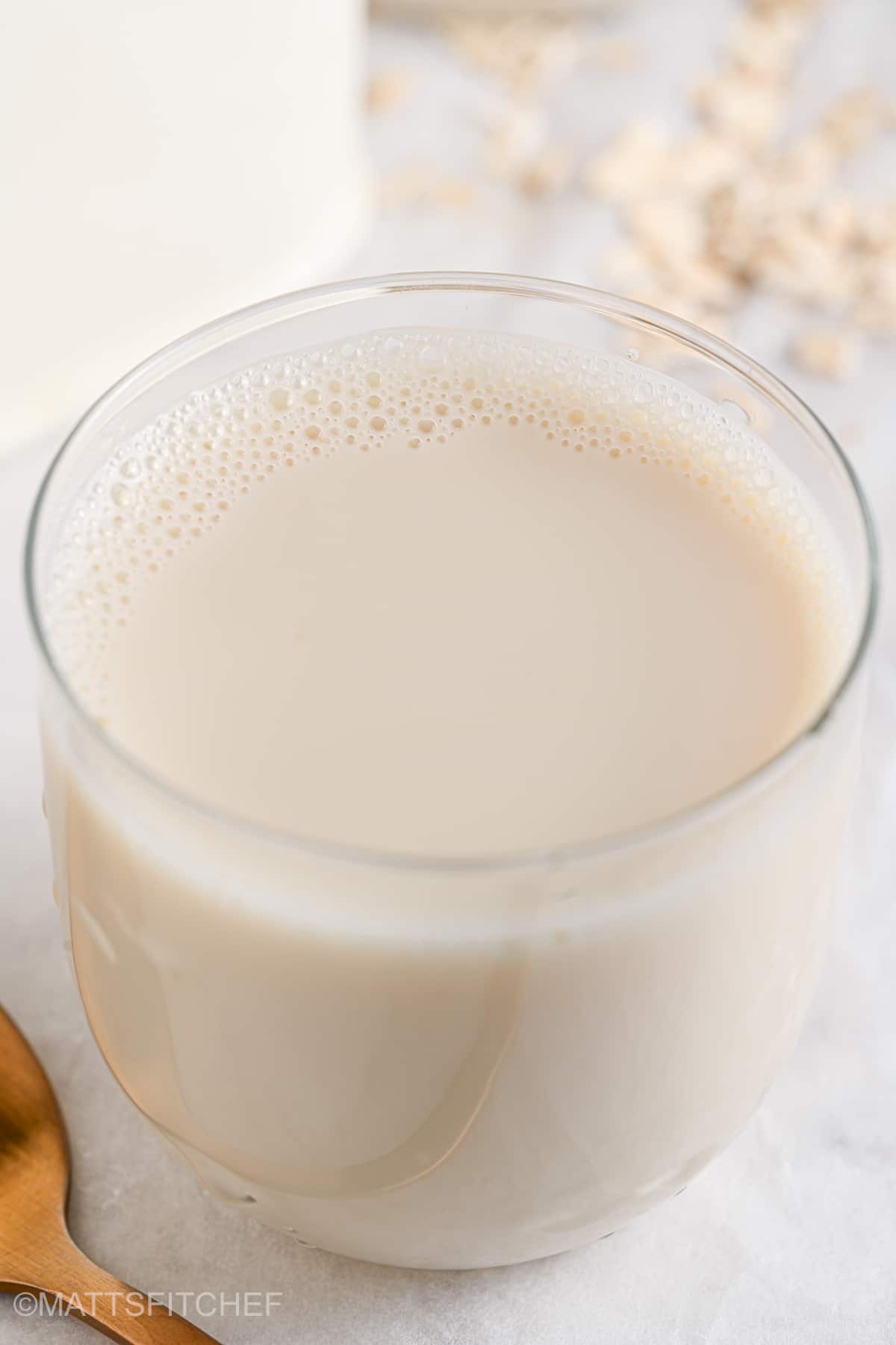 Homemade Protein Milk {34 g protein}