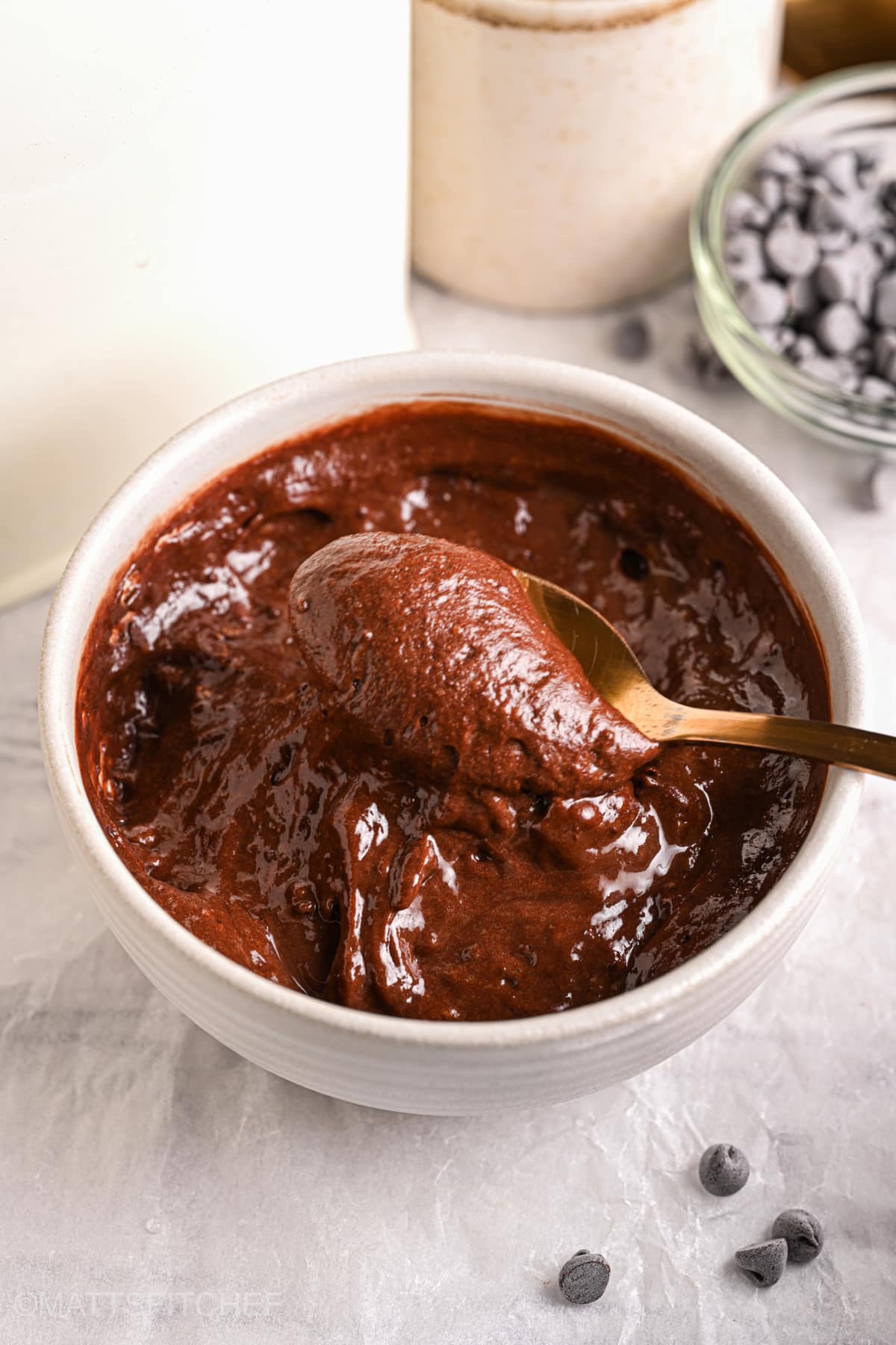 Chocolate Protein Spread Recipe {3 Ingredients}