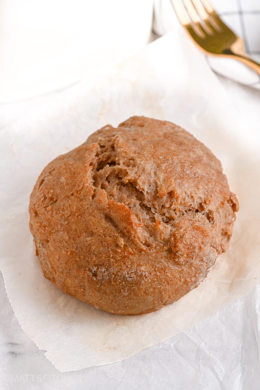 Quick Air Fryer Bread {3 ingredients - no yeast}