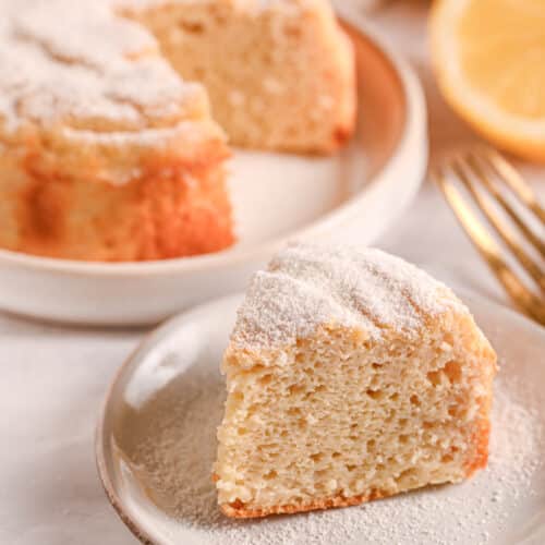 Easy Italian Lemon Ricotta Cake {Healthy}