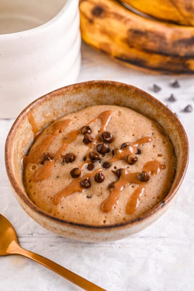2 Minute Protein Pancake Bowl