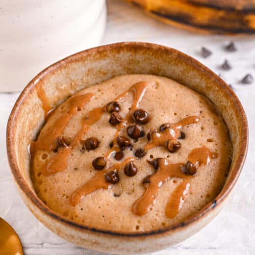 2 Minute Protein Pancake Bowl