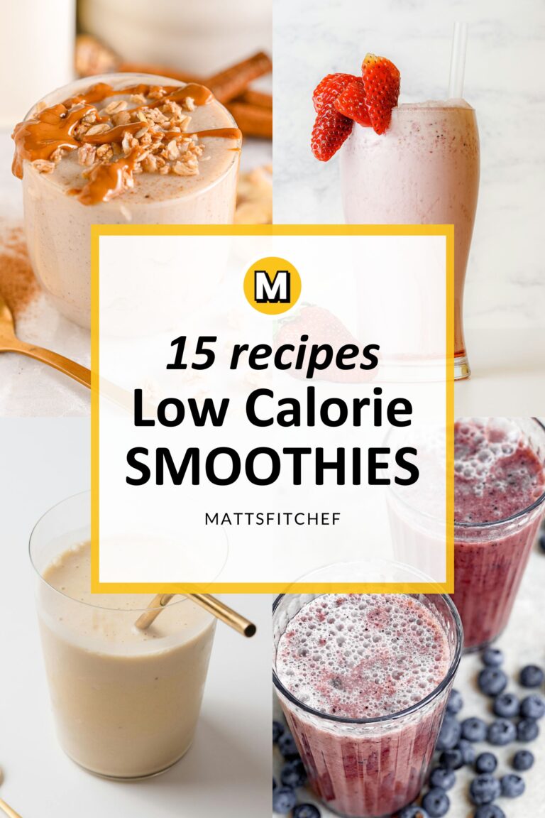 15 High Protein and Low Calorie Smoothies
