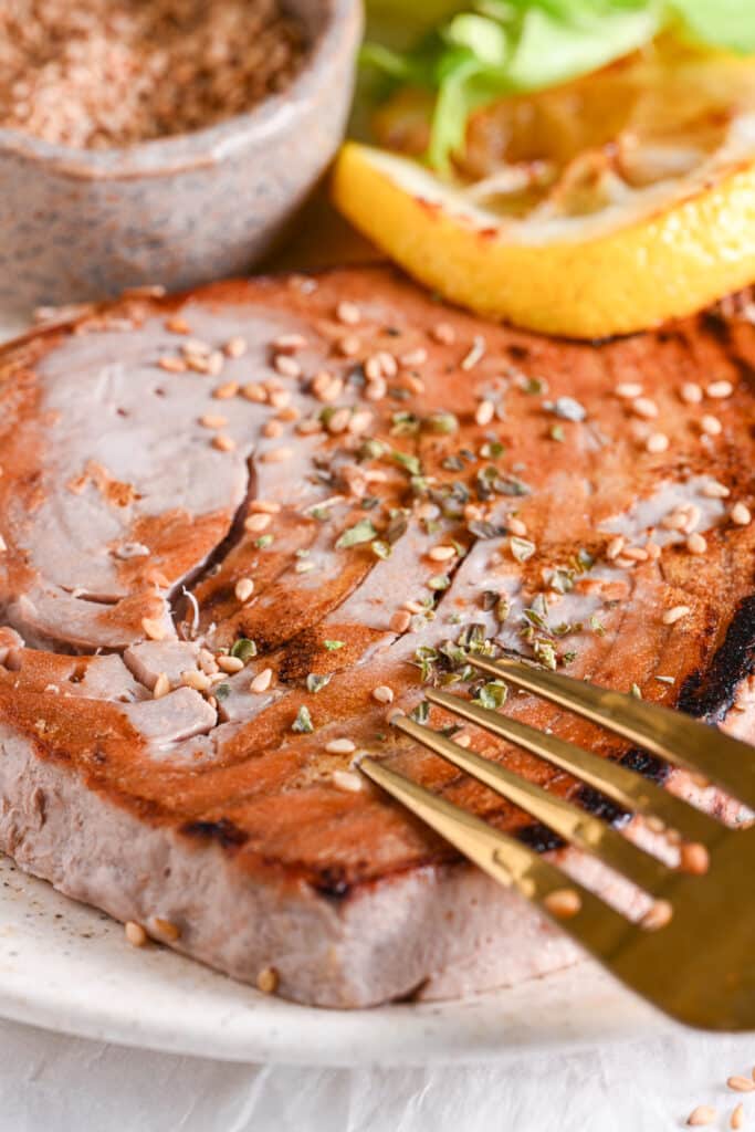 5 Minute Tuna Steak Recipe